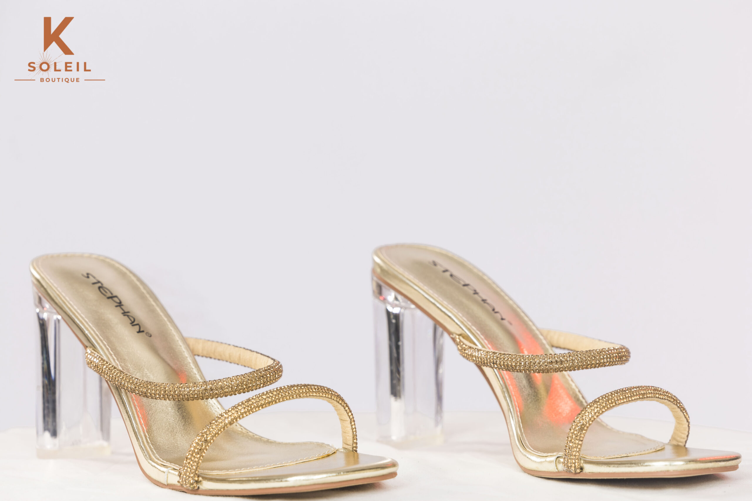 Fine Gold à talon transparent - Ksoleil